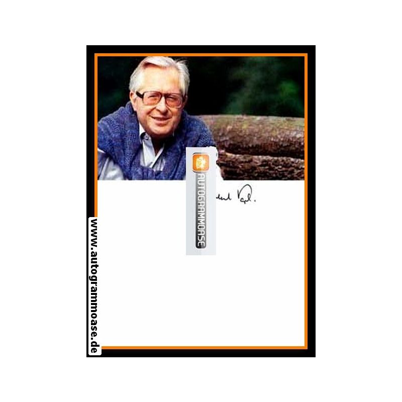 Autogramm Politik | CDU | Bernhard VOGEL | 1990er Foto (Portrait Colo