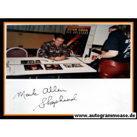 Mark Allen Shepherd Autograph